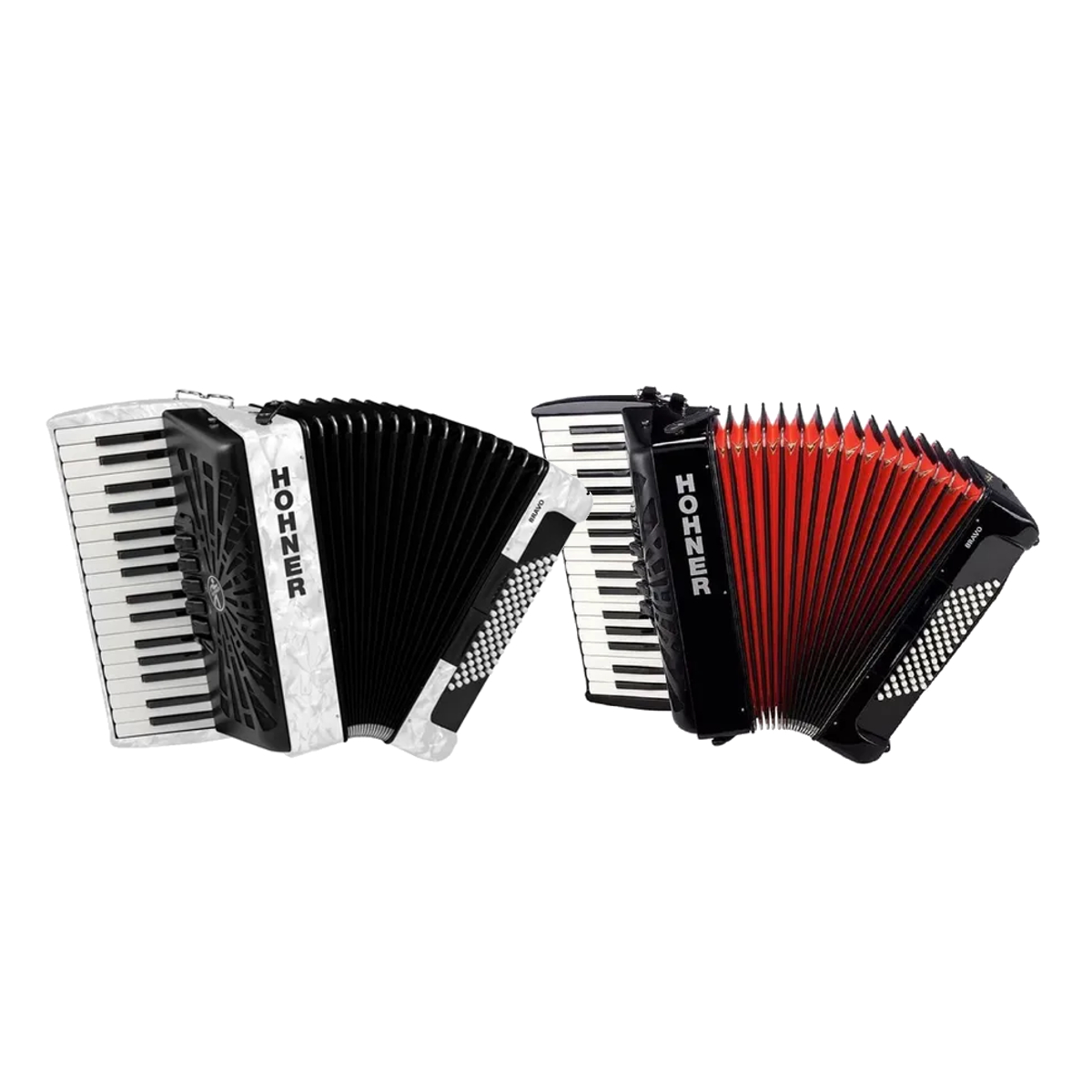 Acordeón Hohner Bravo III (Tres) 72 Bajos | Blues Instrumentos